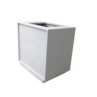 China Hilton Garden Inn Customized Modern Wood Bathroom Vanity With Two Drawers for sale