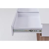 China Customized Modern Simple Wooden Dresser Combo Console Desk With Metal Frame for sale