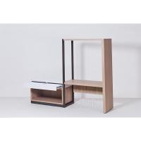 China Customized Modern Simple Wooden Dresser Combo Console Desk With Metal Frame for sale