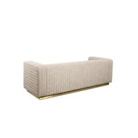 China American Classic Home Furniture Living Room Sofa 4 Seat Chesterfield Modern linen Fabric Sofa for sale