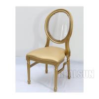China Eventing Luxury Hotel Bedroom Furniture Curved Back Resin Black Louis Chair for sale