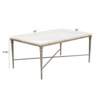 China Decorative Antique Finish Living Room Coffee Table Standard Packing Long Life for sale