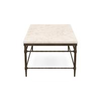 China Vintage Metal Frame Brushed Brass Small Modern Coffee Table With Crystal Stone Veneer Top for sale