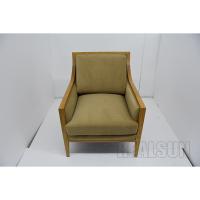 China Golden Antique Arm Furniture Dining Room Chairs , Modern Comfy Single Couch for sale