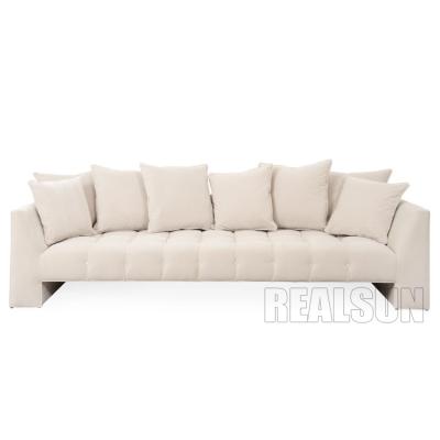 China Business PU Or Velvet Three High Density Sponge Couch For Living Room Or Meeting Room for sale