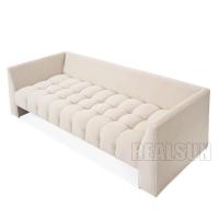 China Business PU Or Velvet Three High Density Sponge Couch For Living Room Or Meeting Room for sale