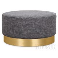 China Seated Storage Cloth Footstool Bedroom Ottoman Bench Velvet Home Furniture for sale