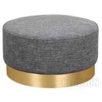 China Seated Storage Cloth Footstool Bedroom Ottoman Bench Velvet Home Furniture for sale