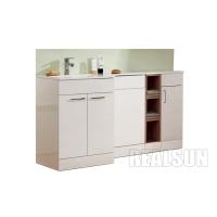 China French Luxury Style Modern Bathroom Vanity Cabinets Furniture Metal Legs for sale