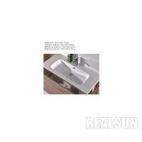 China Compact Pvc Bathroom Cabinet / Wall Mounted Pvc Basin Cabinet Environmental Friendly for sale