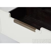 China Walnut Veneer 5 Stars Hotel Furniture With Fluted Wood Panels And Soft Closing Drawers for sale