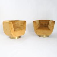 China Modern Coaster Tufted Sofa With Gold Stainless Steel Base for sale