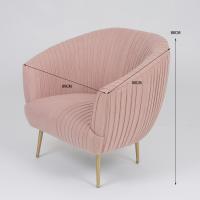 China 0.47cbm Single 89*80*88mm Fabric Armchairs for sale