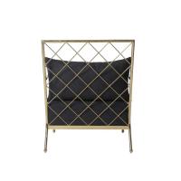 China European Style Modern Design Furniture Gold Frame Lounge Chair for sale