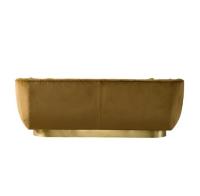 China W 210cm Gold Base Comfortable Living Room Sofa for sale