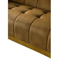 China W 210cm Gold Base Comfortable Living Room Sofa for sale