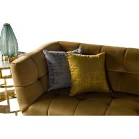 China W 210cm Gold Base Comfortable Living Room Sofa for sale