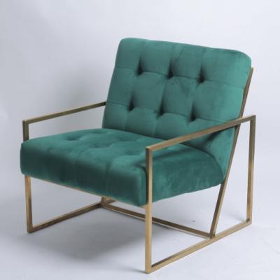 China Luxury Home Furniture Living Room Sofa With Metal Decoration for sale
