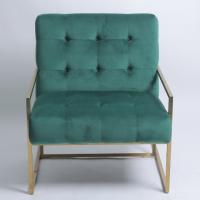 China Luxury Home Furniture Living Room Sofa With Metal Decoration for sale