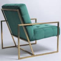China Luxury Home Furniture Living Room Sofa With Metal Decoration for sale