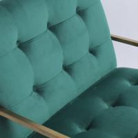 China Luxury Home Furniture Living Room Sofa With Metal Decoration for sale