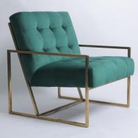 China Luxury Home Furniture Living Room Sofa With Metal Decoration for sale