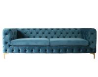 China 220*85*75cm European Modern Chesterfield Sofa Set for sale
