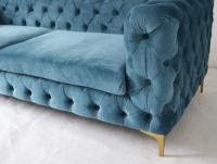 China 220*85*75cm European Modern Chesterfield Sofa Set for sale