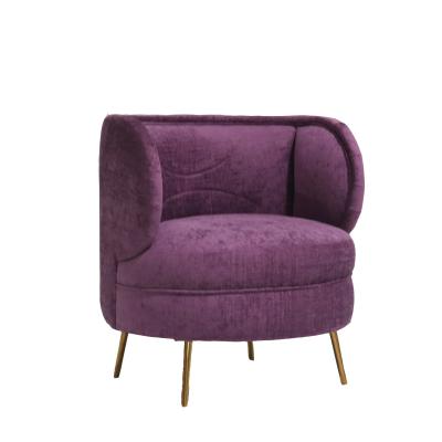 China Living Room Leisure Round 78cm Height Single Corner Sofa for sale