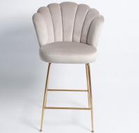 China Nordic Style Modern 52x58x110cm Velvet Dining Room Chairs for sale