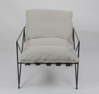China Indoor Feather Filling 73cm Height Contemporary Lounge Chairs for sale