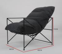 China Indoor Feather Filling 73cm Height Contemporary Lounge Chairs for sale