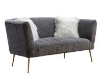 China Modern Furniture 2 Seats H74cm Fabric Living Room Sofa for sale