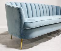 China Upholstered 215x80x88cm Living Room Furniture Sofa For Home for sale