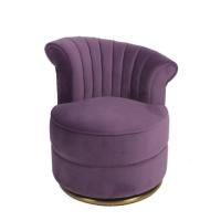 China Home Velvet Fabric H75cm Living Room Sofa Chair for sale