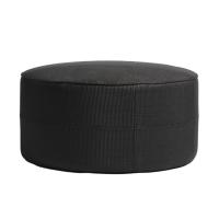 China Waterproof Fabric Living Room Round Fabric Ottoman H36cm for sale