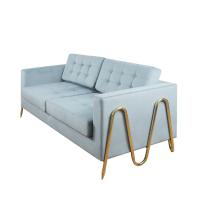 China Furniture Decoration Velvet Fabric Contemporary Living Room Sofa Modern for sale