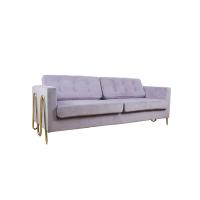 China Small Apartment Velvet Fabric Living Room Modern Sofa Unified Decoration for sale