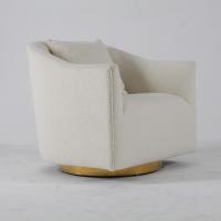 China Unfolded Modern Living Room Sofa White Stainless Steel for sale