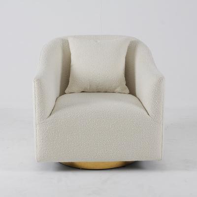 China Unfolded Modern Living Room Sofa White Stainless Steel for sale
