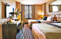 China Modern Luxury Hotel Bedroom Furniture No Folded Custom Made for sale