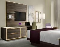 China Plywood MDF Modern Luxury Bedroom Furniture For Hotel for sale