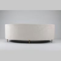 China Indoor Furniture Living Room Curved Sofa Unfolded Modern Fashion for sale