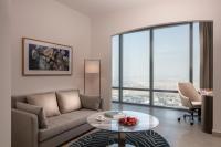 China PU Leather Hotel Room Furniture Set OEM Available Modern Style 5 Star for sale