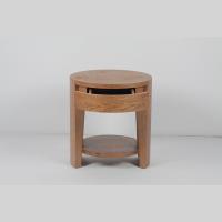 China Wood Bottom Corner Round Cabinet Night Stand Minimalist Bedside for sale
