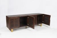 China Modern Fashionable Solid Wood TV Stand Cabinet For Living Room for sale