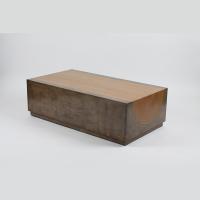 China Clean Lines Square Solid Wood Coffee Table For Living Room Furniture for sale