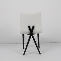 China Overlapping Legs Modern Elegant Dining Chairs Contemporary Style for sale