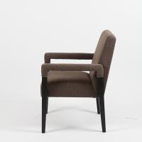 China High Back Fabric  Upholstered Armchair For Dining Living Room for sale