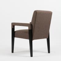 China High Back Fabric  Upholstered Armchair For Dining Living Room for sale